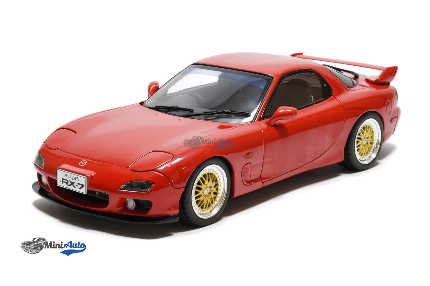 Mazda RX7 FD RS Coupe - 1994 - Red - Kolekcionarski Model | MiniAuto